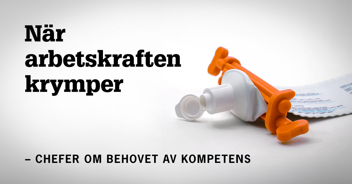 När arbetskraften krymper – chefers utmaningar för att säkra ...